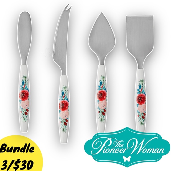 The Pioneer Woman | Kitchen | The Pioneer Women Cheese Knife Set ...